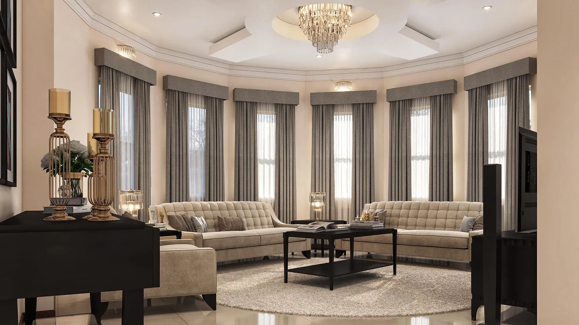 Intérieurs contemporains Cannes - Modenese Gastone