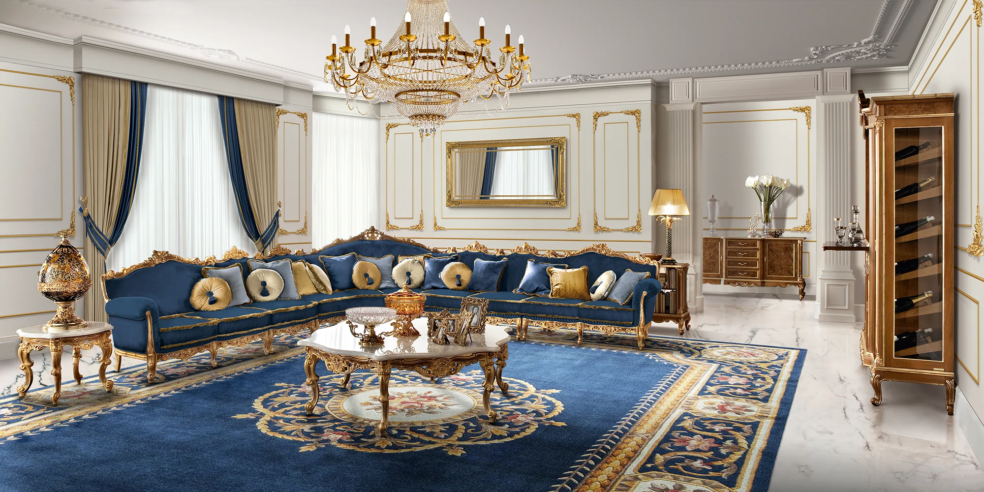Qatar Interior Design with Italian Furniture - Modenese Gastone